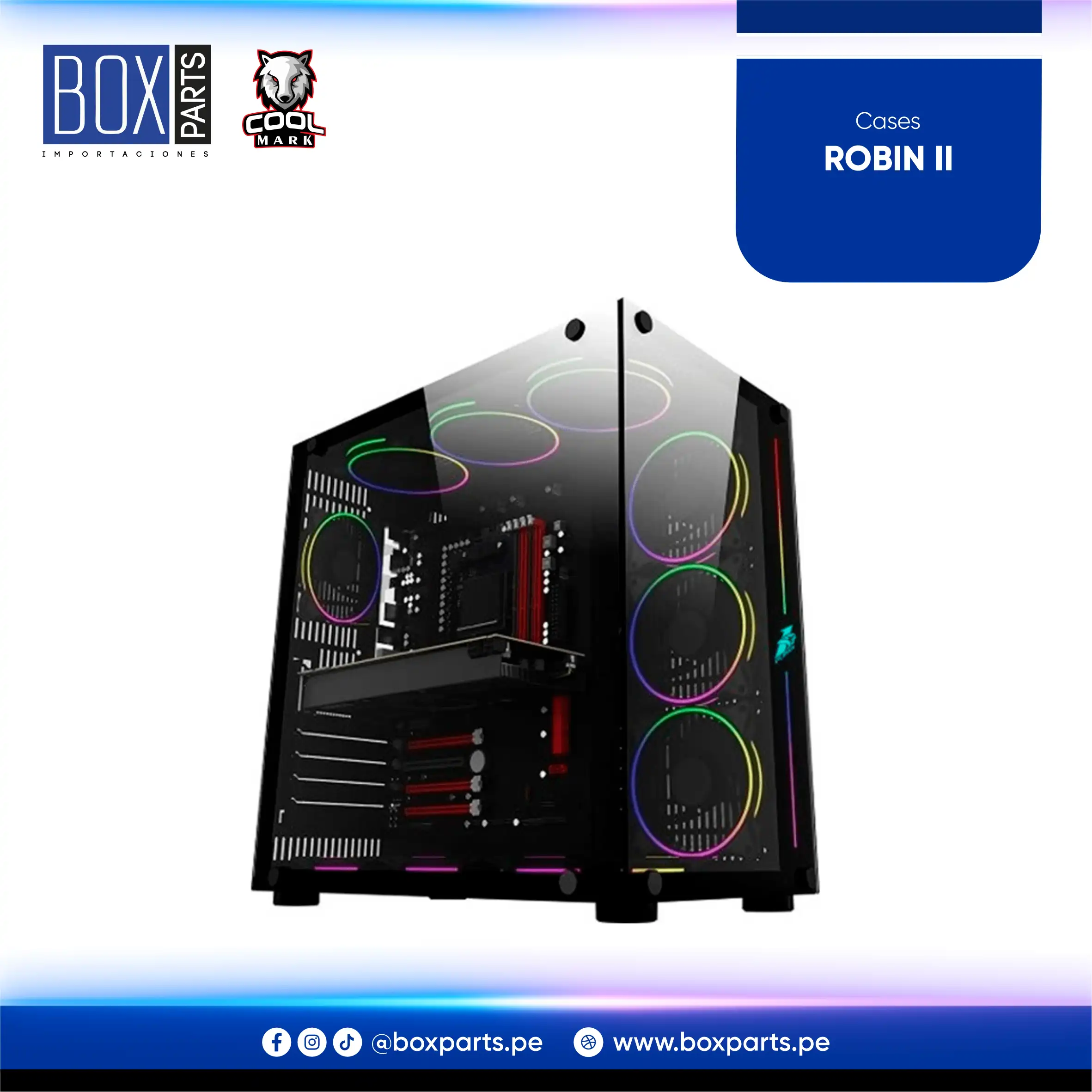 CASE COOLMARK - ROBIN II