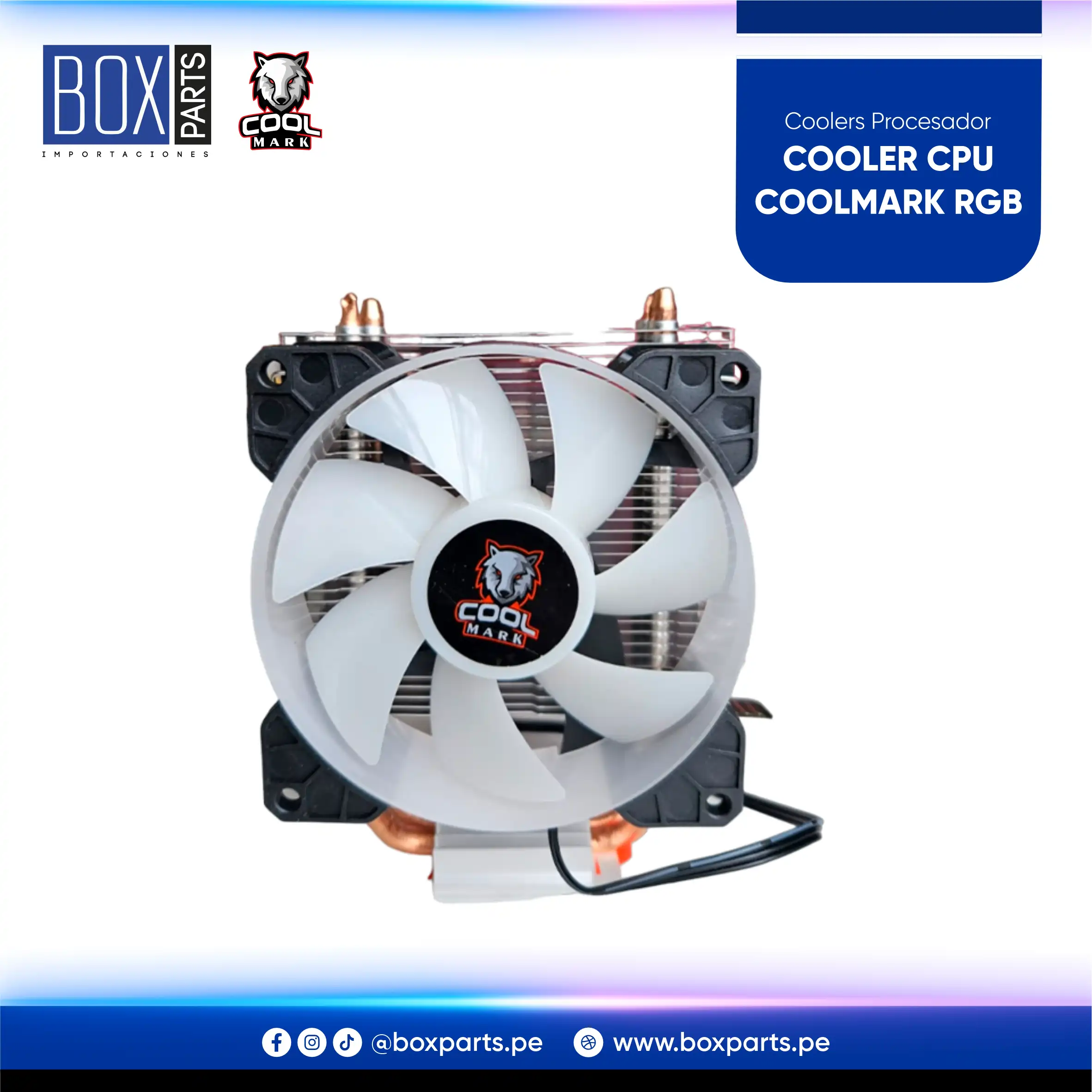 COOLER PROCESADOR COOLMARK RGB
